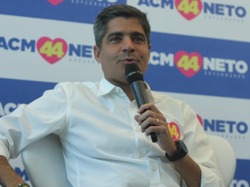 Instituto Veritá: ACM Neto lidera intenções de voto para o governo da Bahia Instituto Veritá: ACM Neto lidera intenções de voto para o governo da Bahia