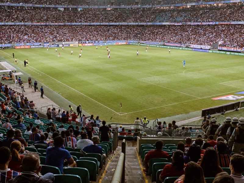Arena Fonte Nova passa por requalificação de gramado em período sem jogos