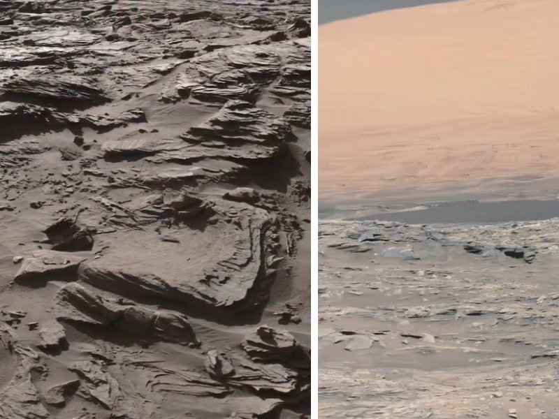 Nasa divulga imagens e áudio da superfície do planeta Marte