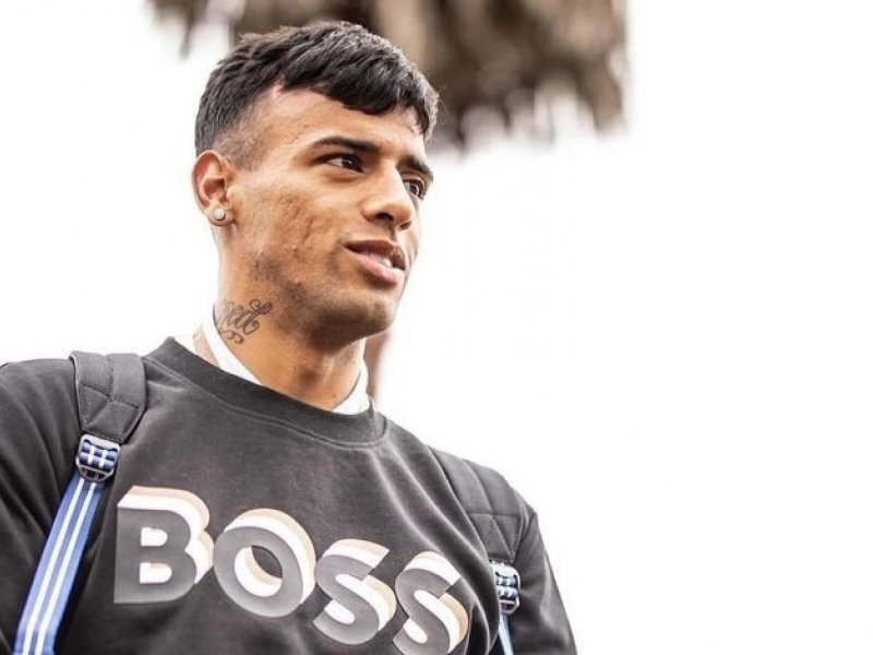 Lucho Rodríguez se apresenta à seleção uruguaia