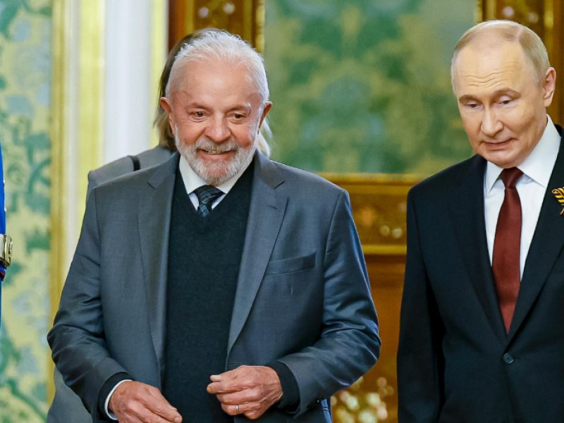 Lula e Vladimir Putin, presidente da Rússia, conversam por telefone; veja o que foi falado