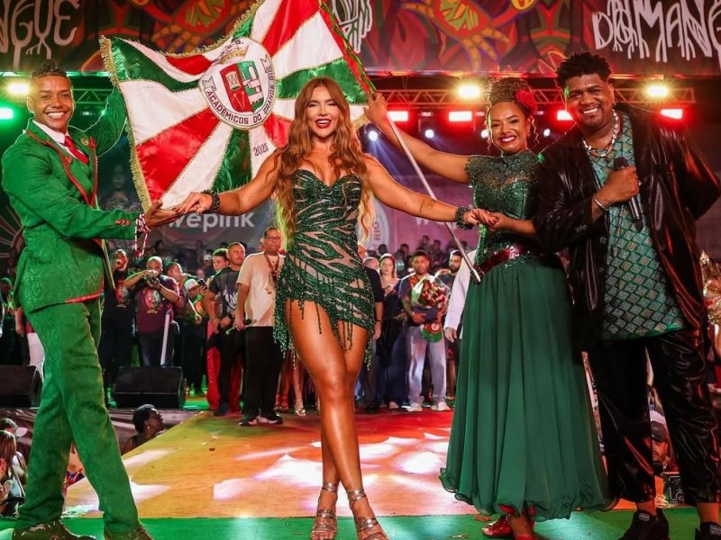 Tem talento? Virgínia aparece sambando após ser coroada como Rainha de ...